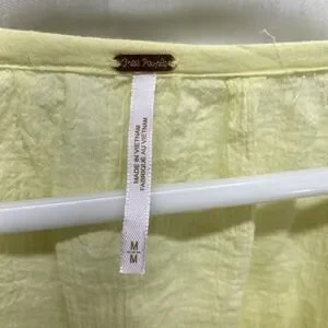 Free People | Tops | Free People Maria Maria Peasant Blouse Sz M ...